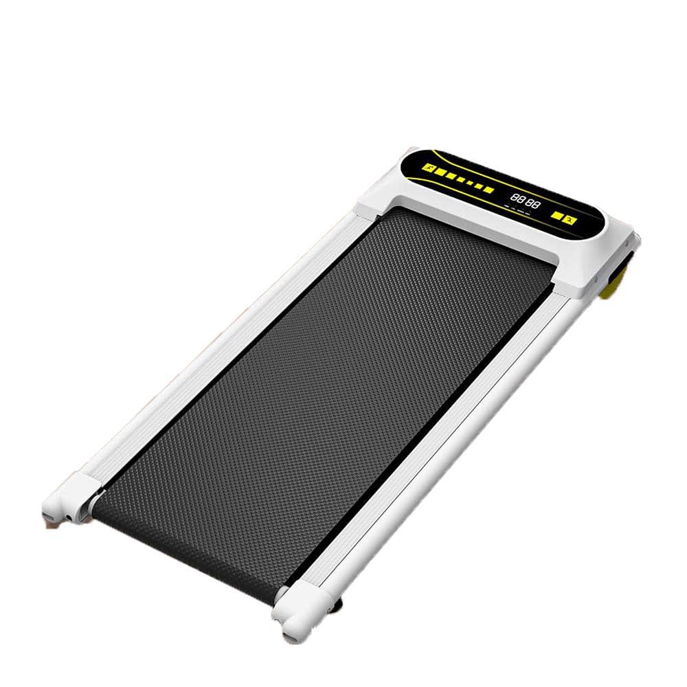 COWLOWN White Portable Walking Pad Running Machine, Treadmill with LED ...