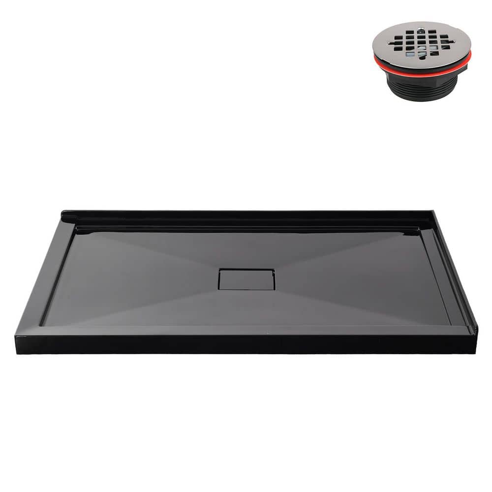 Streamline GB-2607-432-BL 48 in. x 32 in. Corner Acrylic Shower Pan ...