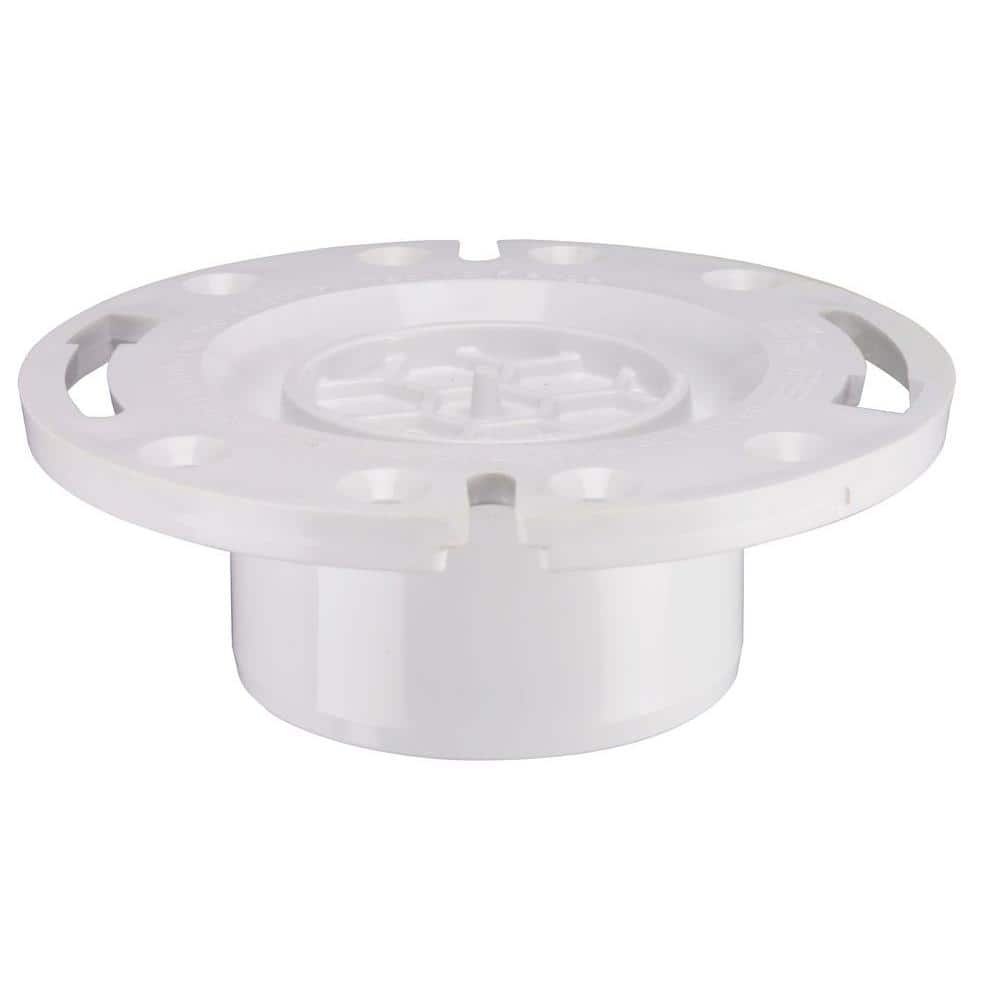 Water-Tite Techno Plastic Closet Flange for 3 in. or 4 in. PVC Pipe ...