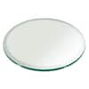 Fab Glass and Mirror 42 in. Clear Round Glass Table Top, 1/2 in ...