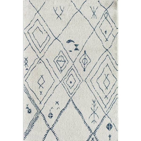 Rugs America Etched Diamond 2 ft. x 4 ft. Indoor Area Rug RA30047 - The ...