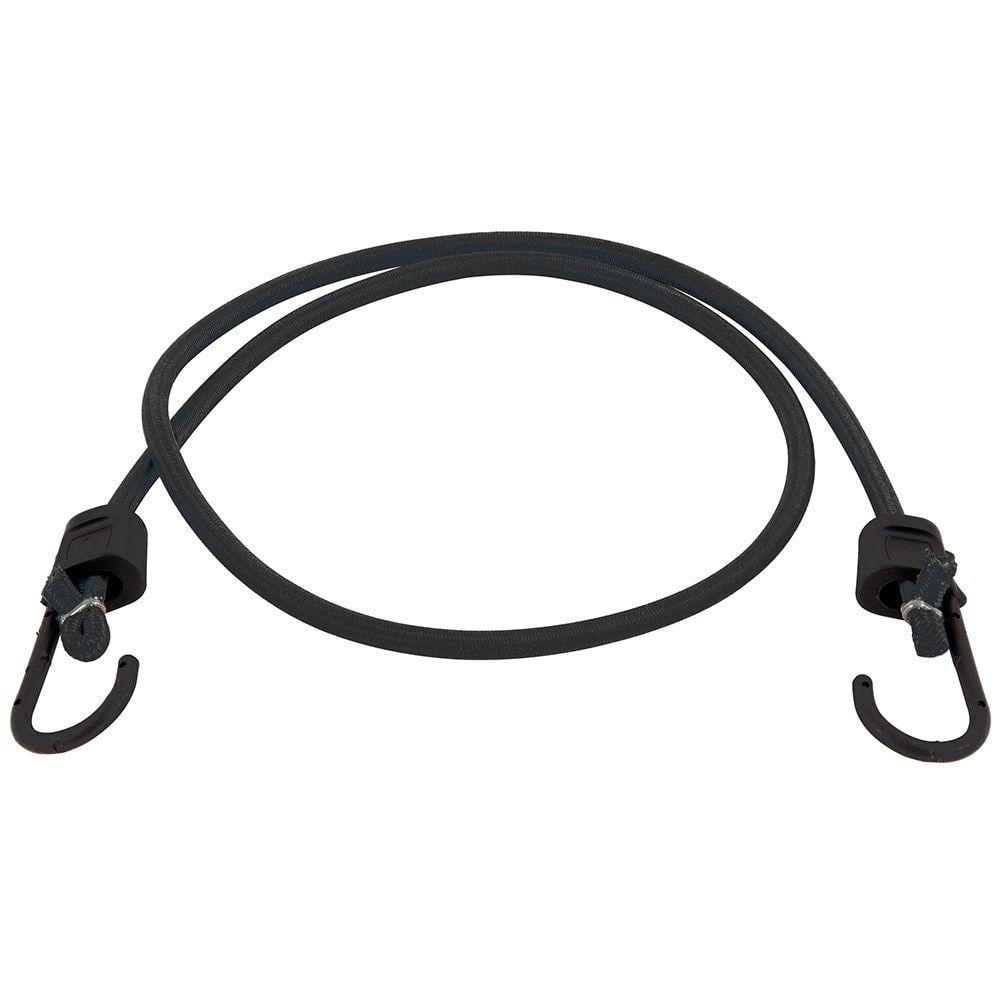 Keeper 1 in. x 36 in. Rubber Bungee Cord with Stainless Steel Hook 06039