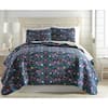 Southshore Fine Linens Boho Bloom Reversible 3-Piece King Microfiber ...