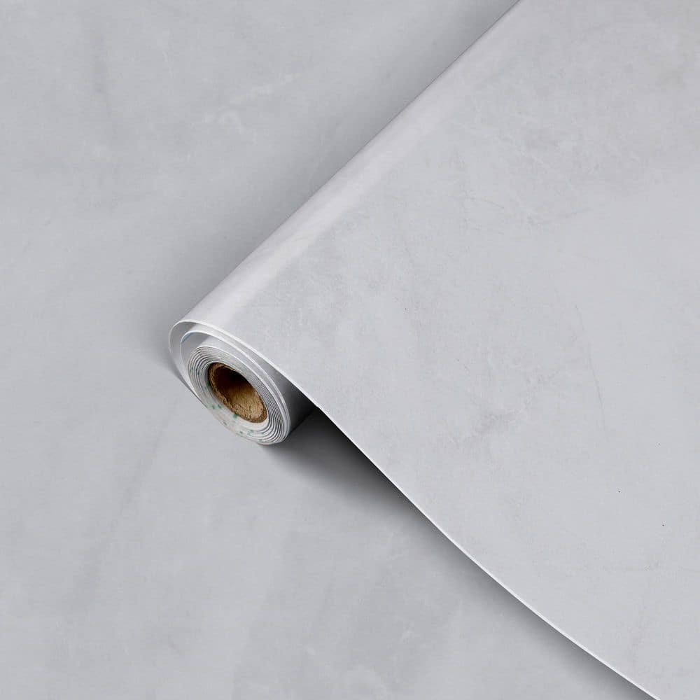 ilemong Self Adhesive Peel stick Wallpaper Contact Paper Matt Grey ...