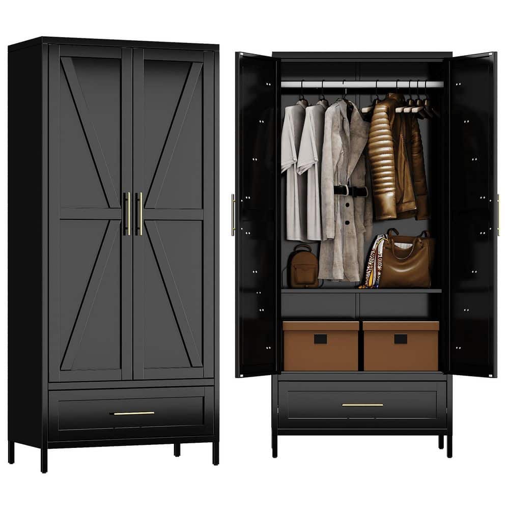 Reviews for Kaikeeqli 71 in. H x 31.5 in. W x 18 in. D Metal Storage ...