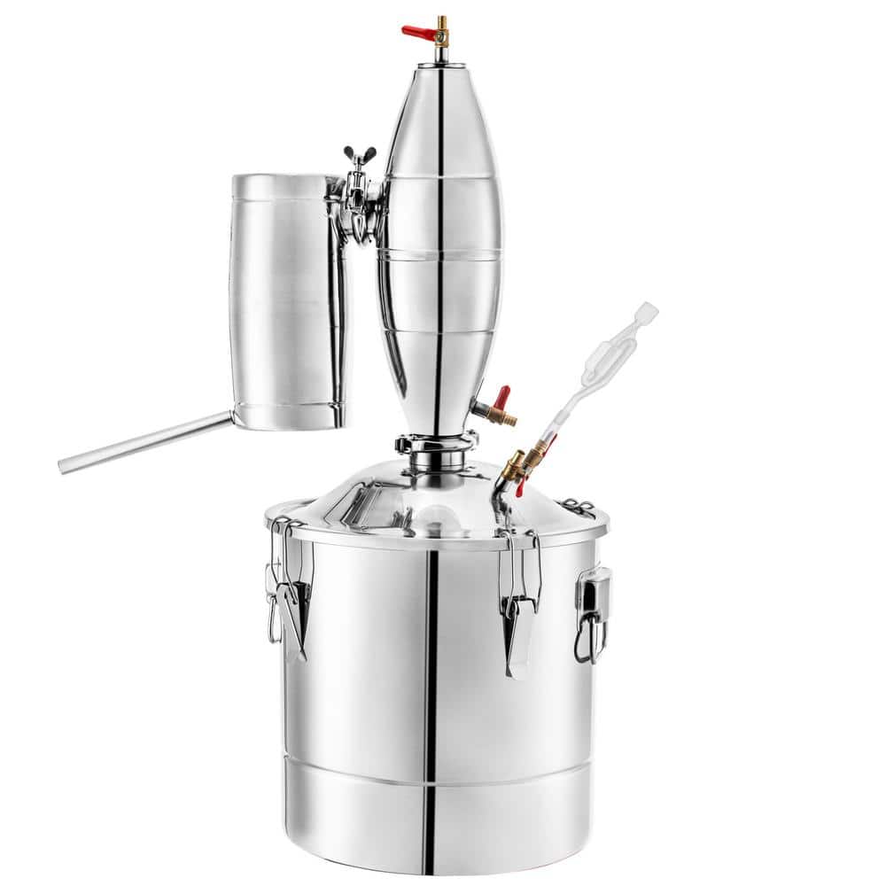 SKYSHALO Alcohol Distiller 70 L 18.5 gal. Water 304 Stainless Steel ...