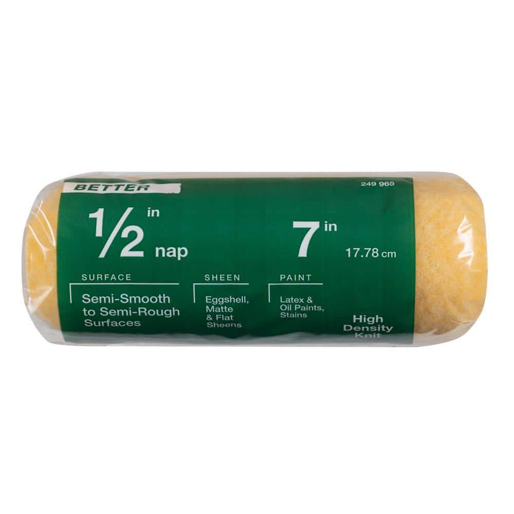 Reviews for 7 in. x 1/2 in. High-Density Polyester Knit Paint Roller ...