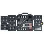 Stanley 3/8 in. and 1/4 in. Drive Socket Set with Ratchets (123-Piece ...