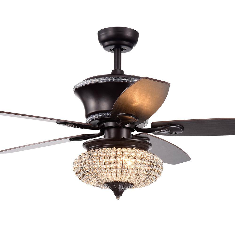 Warehouse of Tiffany Vasilisa 28 in. Indoor Antique Bronze Remote ...