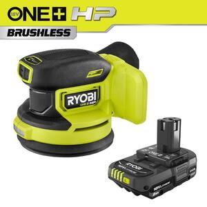RYOBI ONE+ HP 18V Brushless Cordless 5 in. Random Orbit Sander (Tool ...