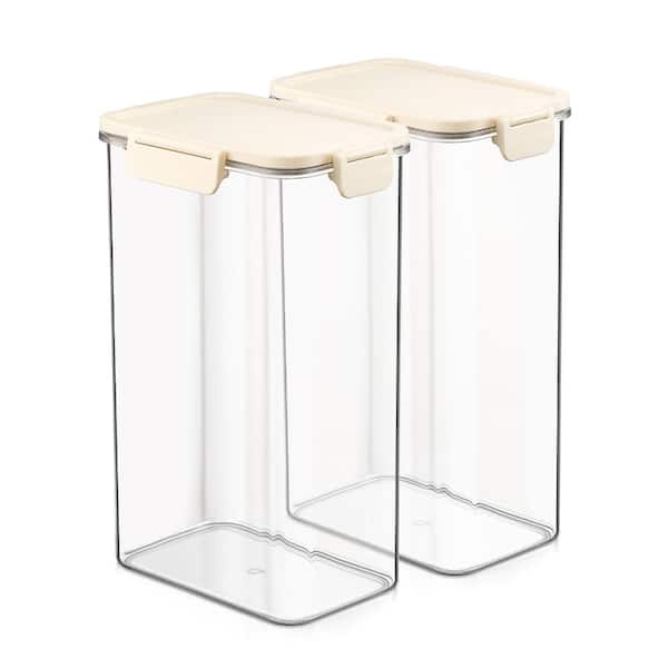 Sorbus Stackable Plastic Food Storage Container with Lids (2 Pack ...