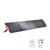 VEVOR 200W Monocrystalline Solar Panel Foldable ETFE Solar Charger, 23% ...