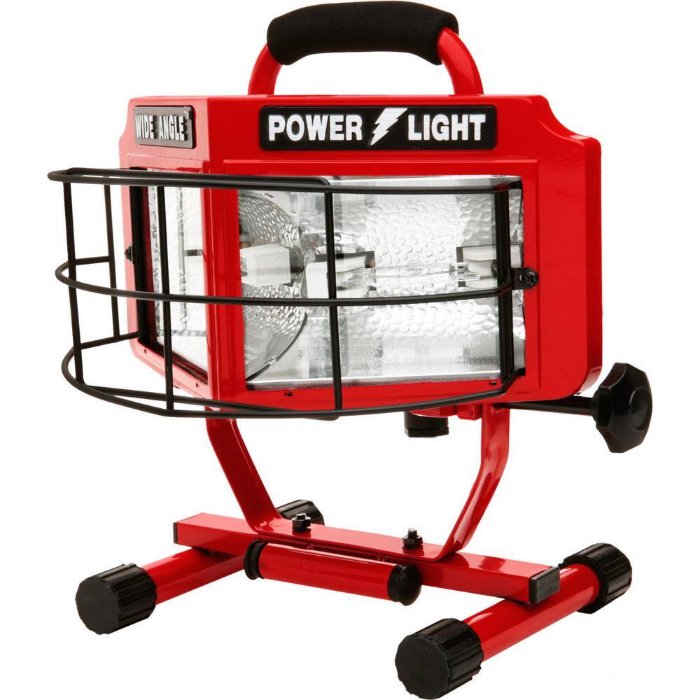 Southwire 500-Watt Double Bulb Halogen Portable Wide Angle Surround ...