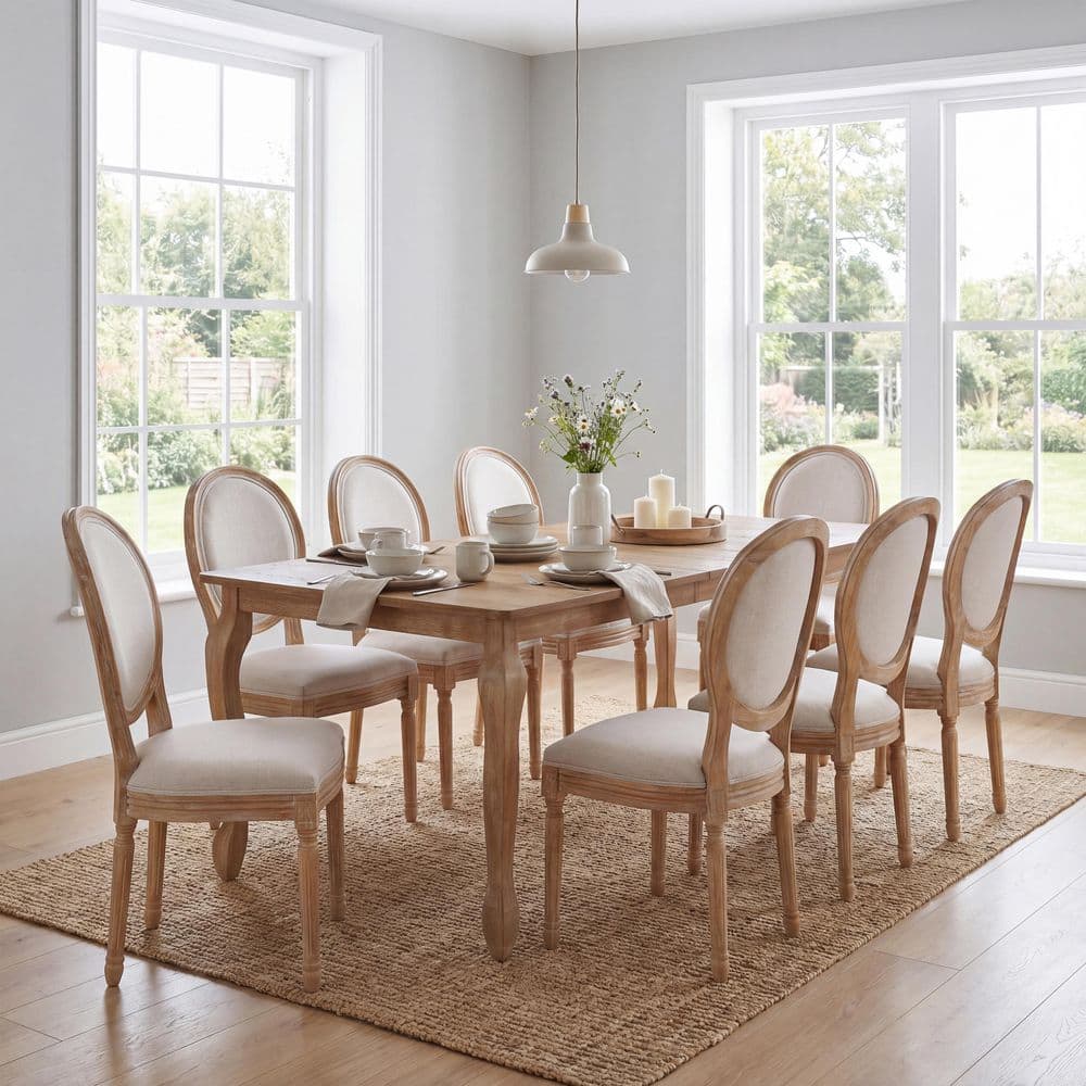Reviews for CHRISTOPHER KNIGHT HOME Martha 9-Piece Wood Top Dining Set ...
