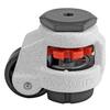 Foot Master GD Series 1-5/8 in. Nylon Swivel Iconic Ivory M8 Stem ...