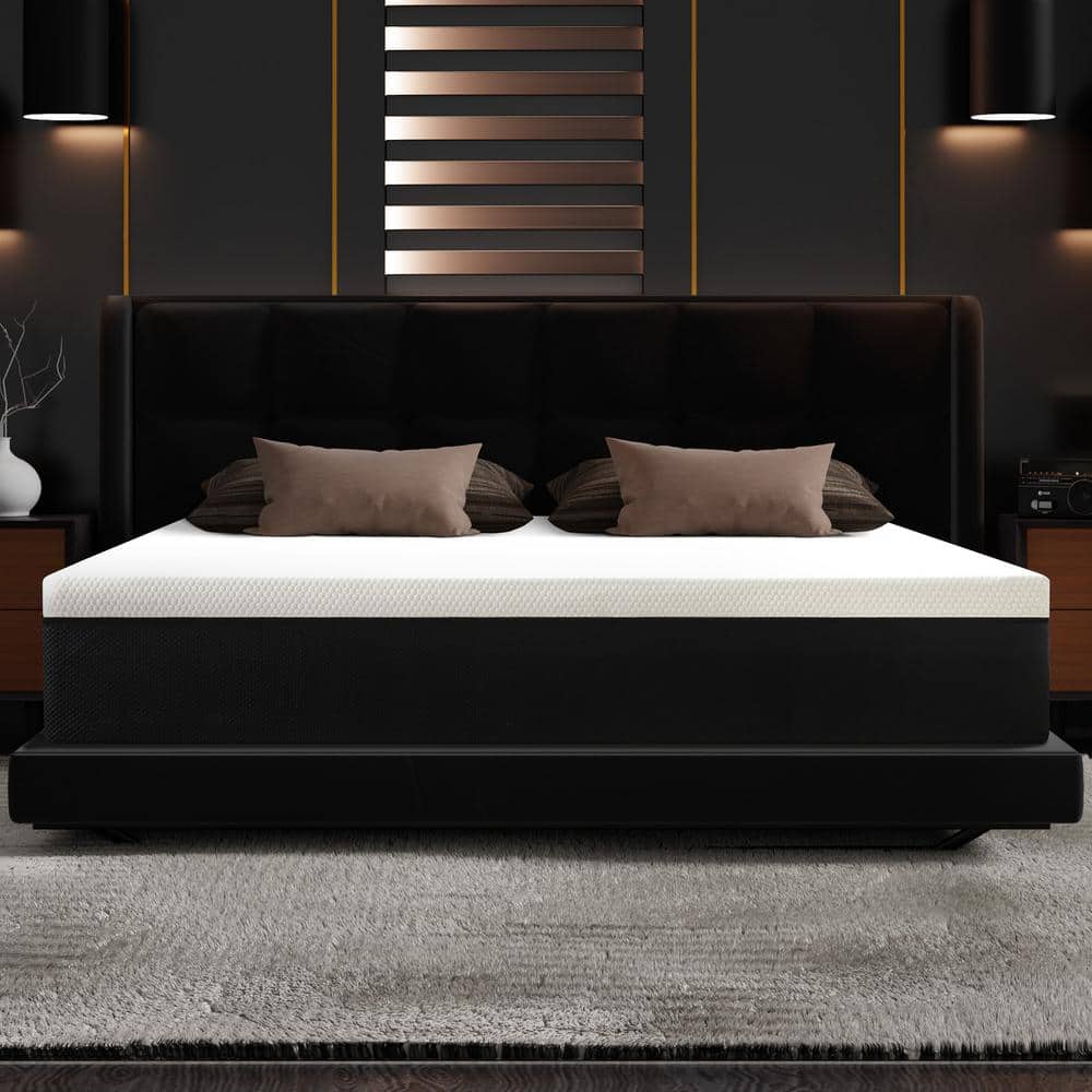 Twolike Twin Memory Foam Mattress, 10 in. Mattress in a Box for Fresh ...