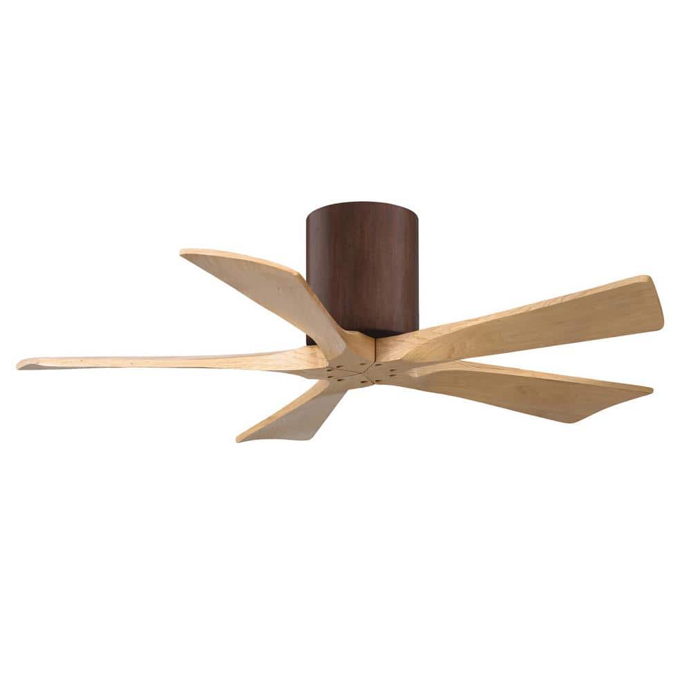 Matthews Fan Company Irene-5H 42 in. 6 Fan Speeds Ceiling Fan in Brown ...