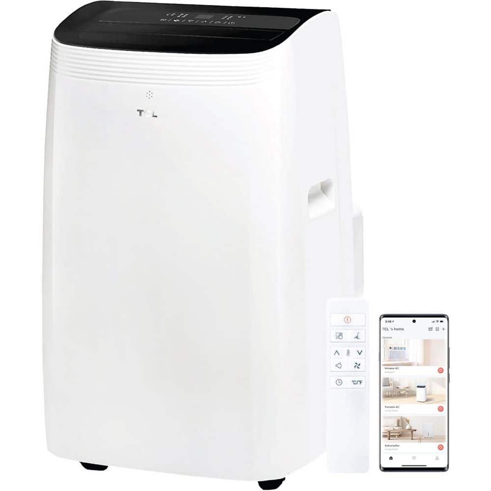 TCL Q-Series 10,000 (DOE) BTU Inverter Portable Air Conditioner ...