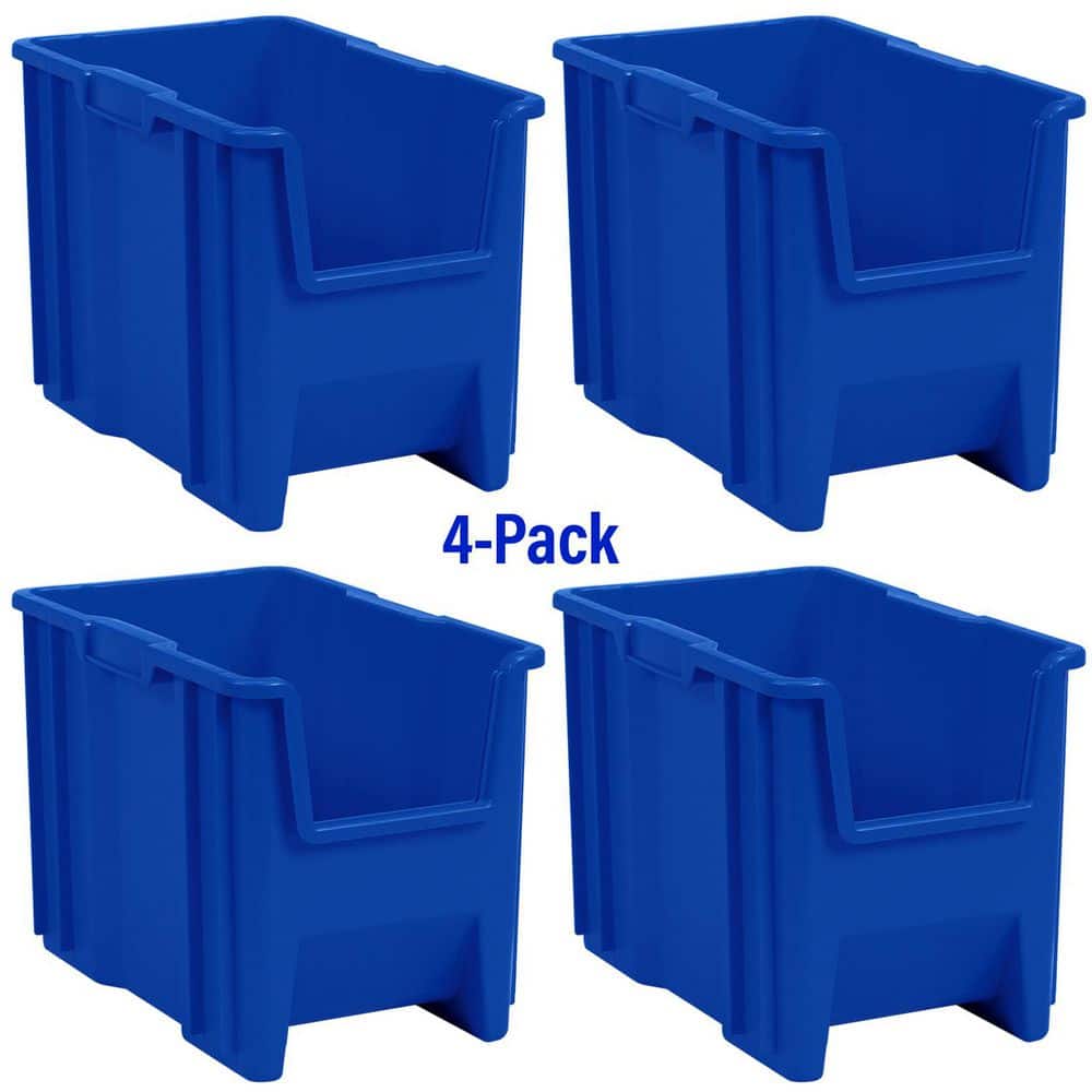 Akro-Mils 13014 Stak-N-Store Stackable Open Front Plastic Storage Bin ...