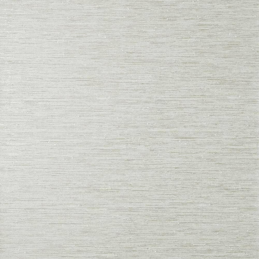 Fine Decor Mephi White Grasscloth Textured Vinyl Non-Pasted Wallpaper ...