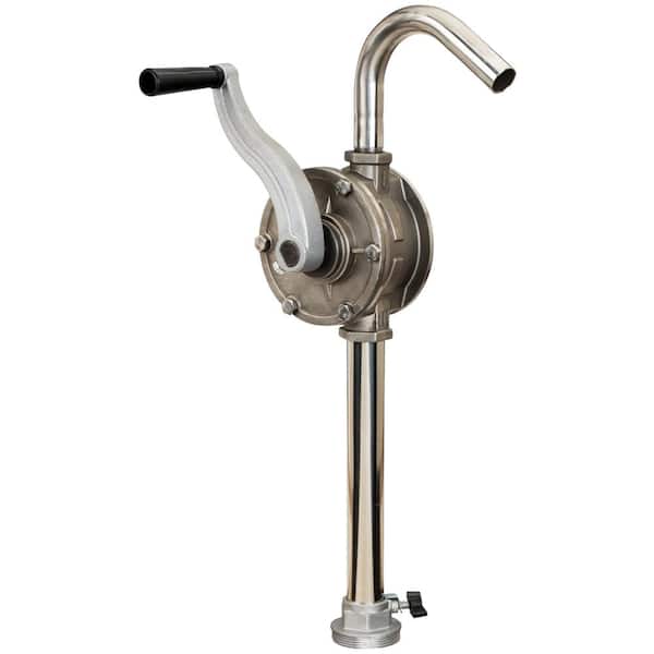 Lumax Stainless Steel Rotary Barrel Pump LX-1323 - The Home Depot