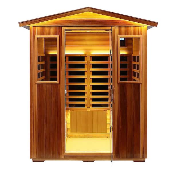 Maxxus GDI Series 3-Person Indoor/Outdoor Hemlock Steam and Full ...