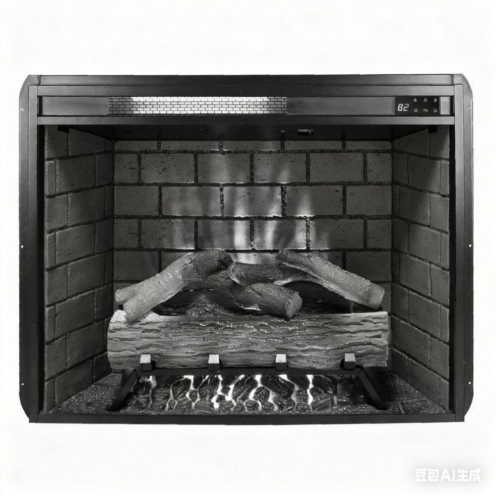 1500-Watt 28 in. Infrared Electric Wall Furnace Insert with Trim Kit IN ...
