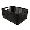 Modern Homes Decorative Storage Box in Brown 67542 - The Home Depot