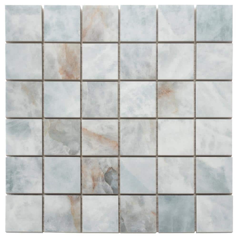 Apollo Tile Splendor 4 in. x 5 in. Lappato Frosted Sky Blue Porcelain ...