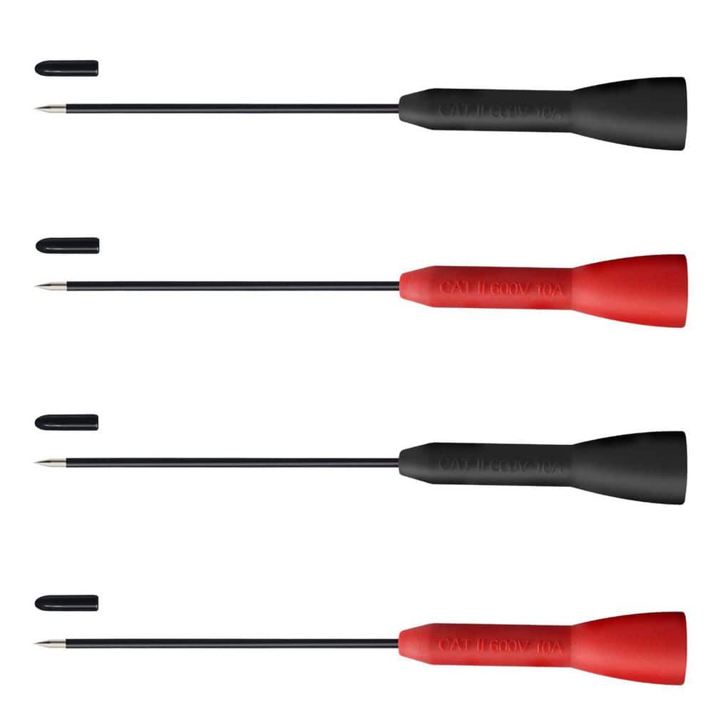 EKIEUDL 4-Piece Extended Needle Test Probes 2mm Multimeter Test Probe ...