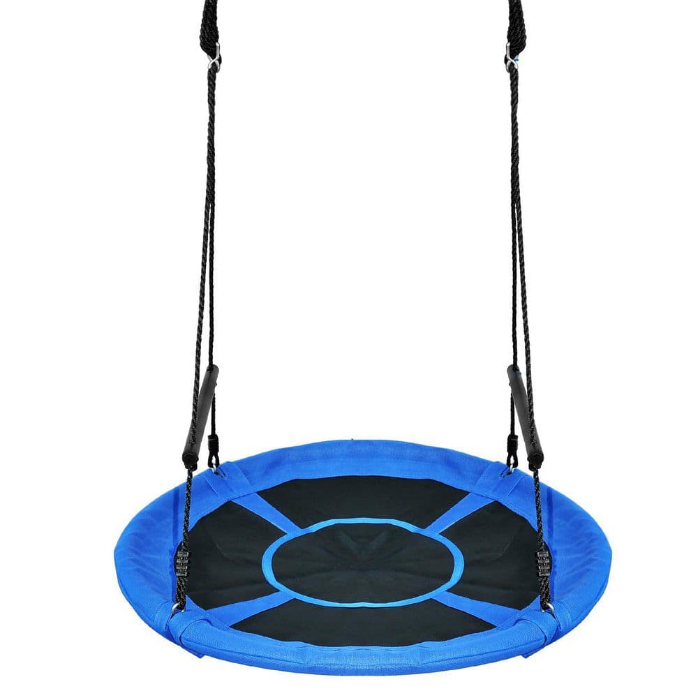 40 inch Saucer Tree Swing, 700 lbs Capacity, 900D Oxford Fabric, Steel ...
