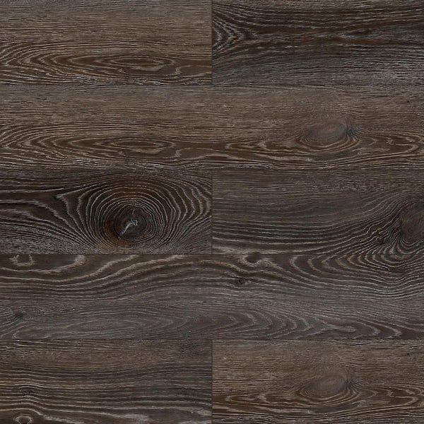 DOTFLOOR Take Home Sample Straight Oak Waterproof Hybrid Resilient ...
