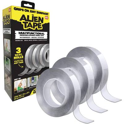 As Seen on TV Alien Tape 7 ft. Multi-Functional Reusable Double-Sided ...