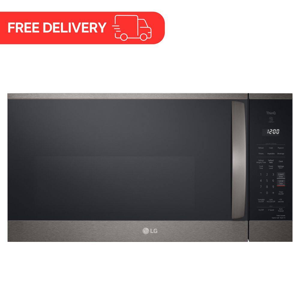 LG 1.8 cu. ft. Smart Over the Range Microwave Oven with EasyClean in ...