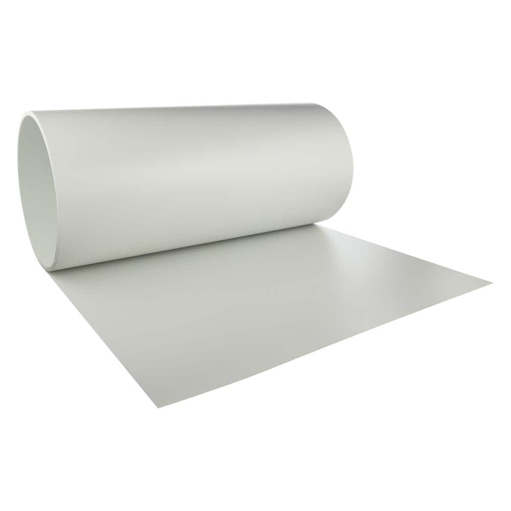 Gibraltar Building Products 24 in. x 50 ft. Birch White Aluminum Trim ...