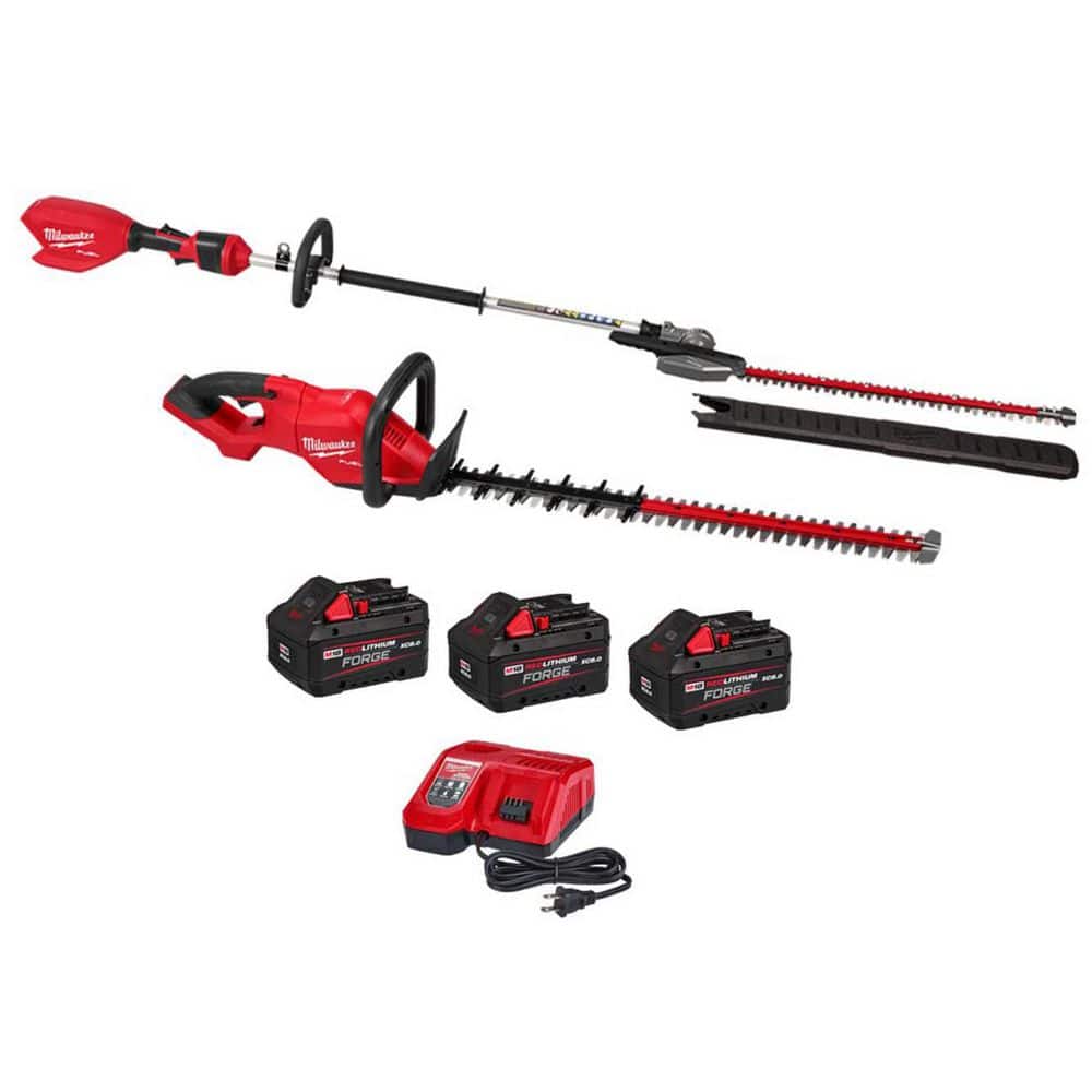 Milwaukee M18 FUEL 18V 30 in. Brushless Cordless Hedge Trimmer Kit w ...