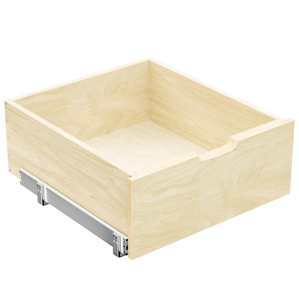 Tileon 19.5 in. W Kitchen Pantry Drawer, Hard Close Pull Out Cabinet ...