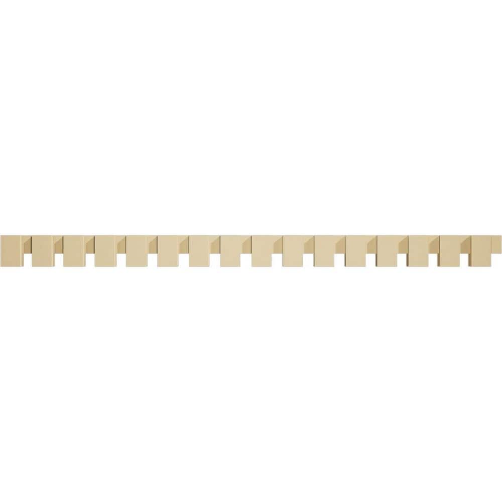 Ekena Millwork 1 in. D x 3 in. W x 45 in. L Primed Polyurethane Panel ...