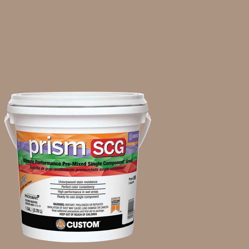 Reviews for Custom Building Products Prism SCG #135 Mushroom 1 Gal. Ultimate Performance Pre ...