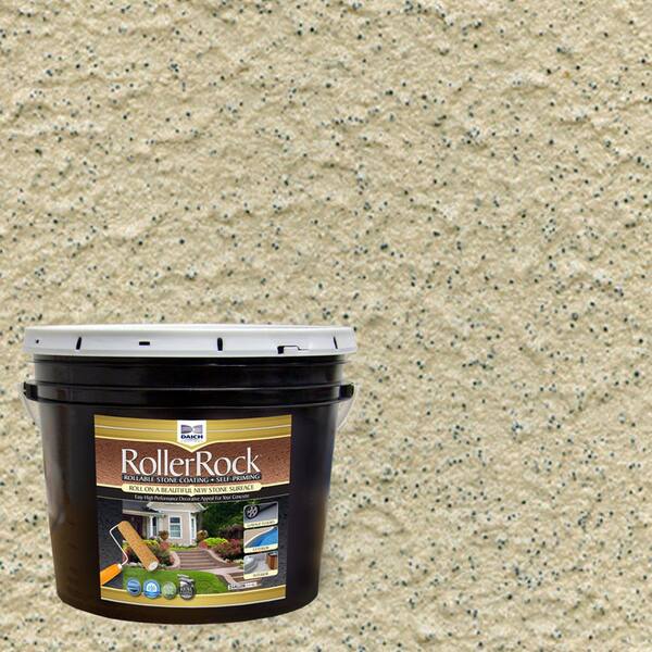 DAICH RollerRock 3 gal. Self-Priming Concrete Coating Pebblestone ...