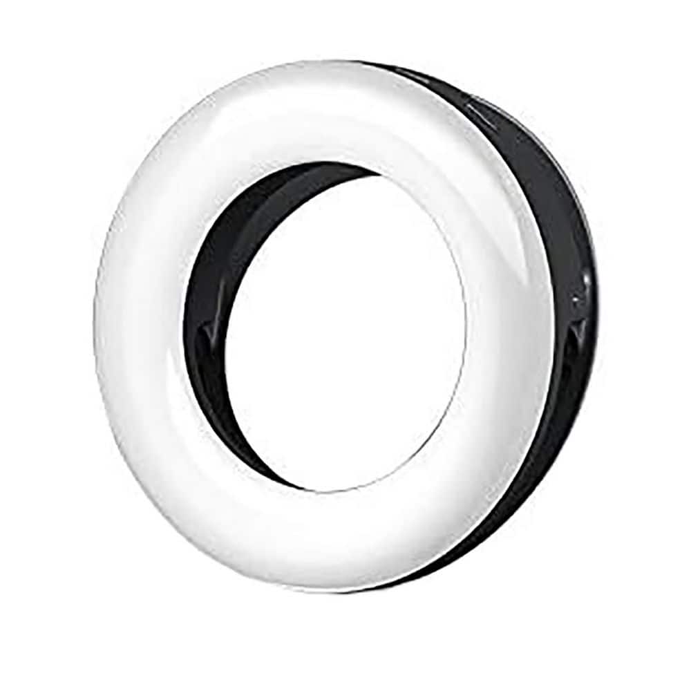 Ahfiwaso 3. 54 in. White Ring Light with 40 LED Clip-on Selfie Fill ...