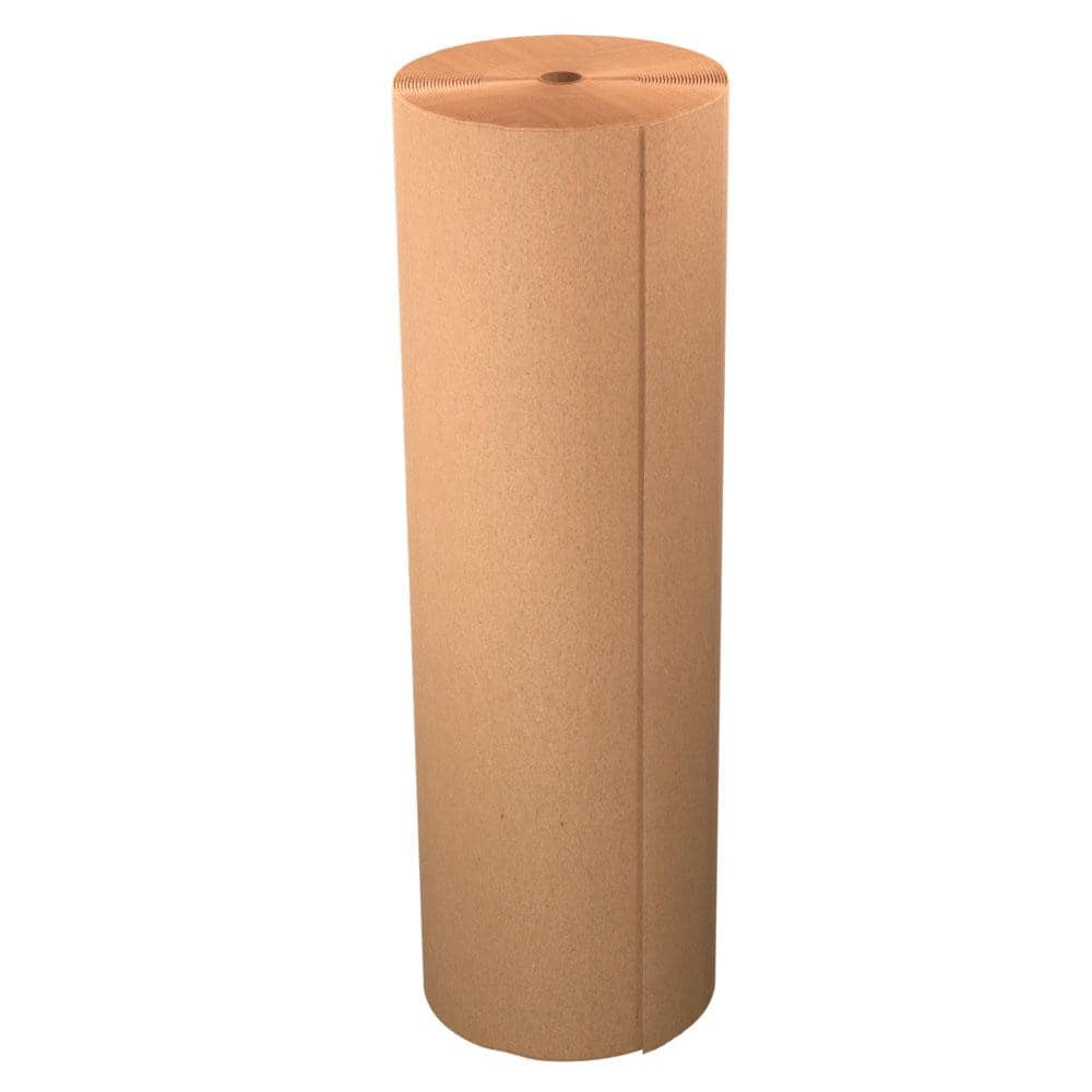 The Home Depot .75 ft. x 180 ft. Brown All-Purpose Masking Paper Drop ...