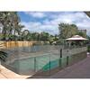 Water Warden 4 ft. x 12 ft. In-Ground Pool Safety Fence WWF200G - The ...