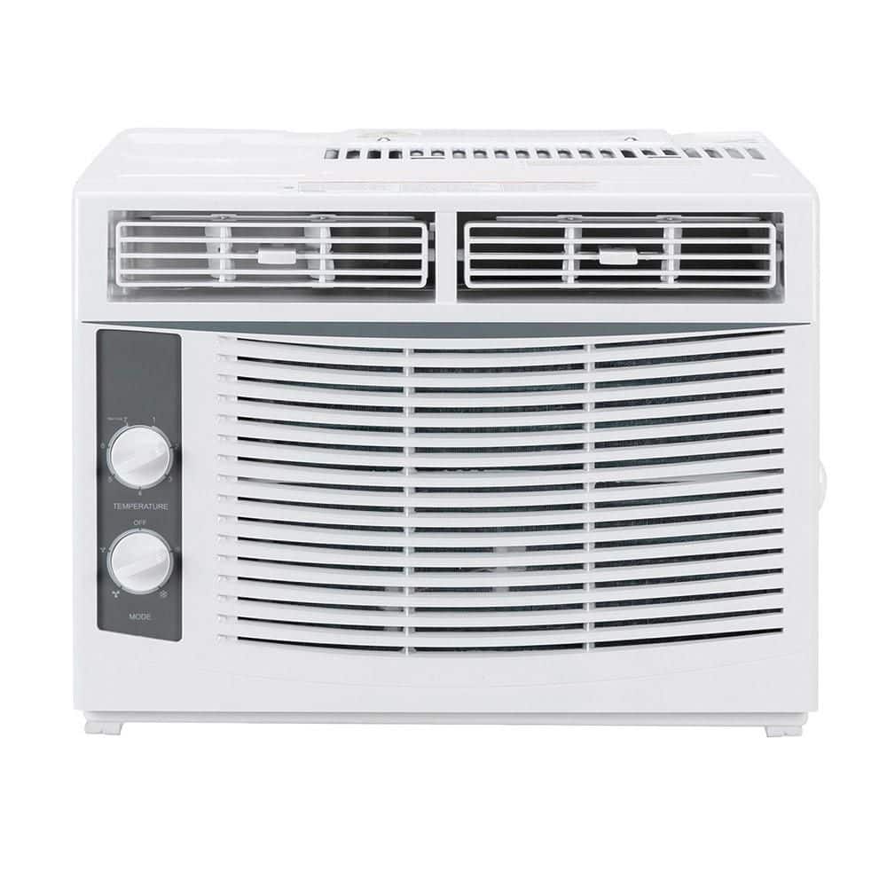 Karl home 5,000 BTU 115V Window Air Conditioner Cools 150 Sq. Ft. in ...
