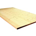1 in. x 30 in. x 48 in. Allwood Pine Project Panel, Table Island Top ...