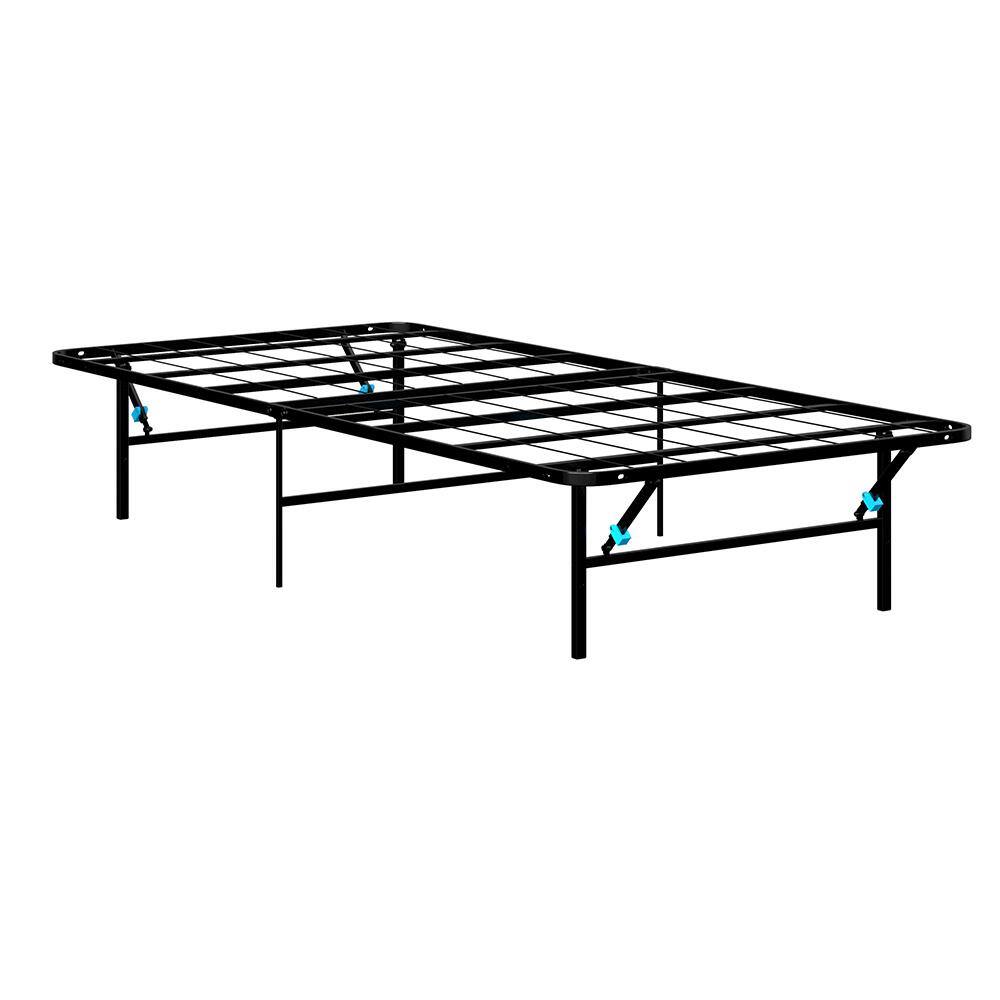 Bridgevine Home Midtown Black Metal Frame Twin XL Platform Bed ZSSF ...