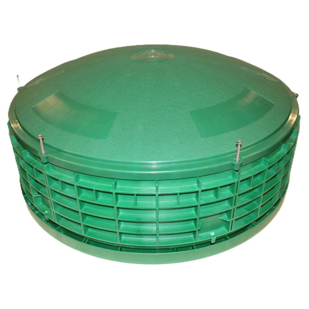 VPC 24 in. x 6 in. Tall Septic Tank Riser Combo 89-24RIS6COMBO - The ...