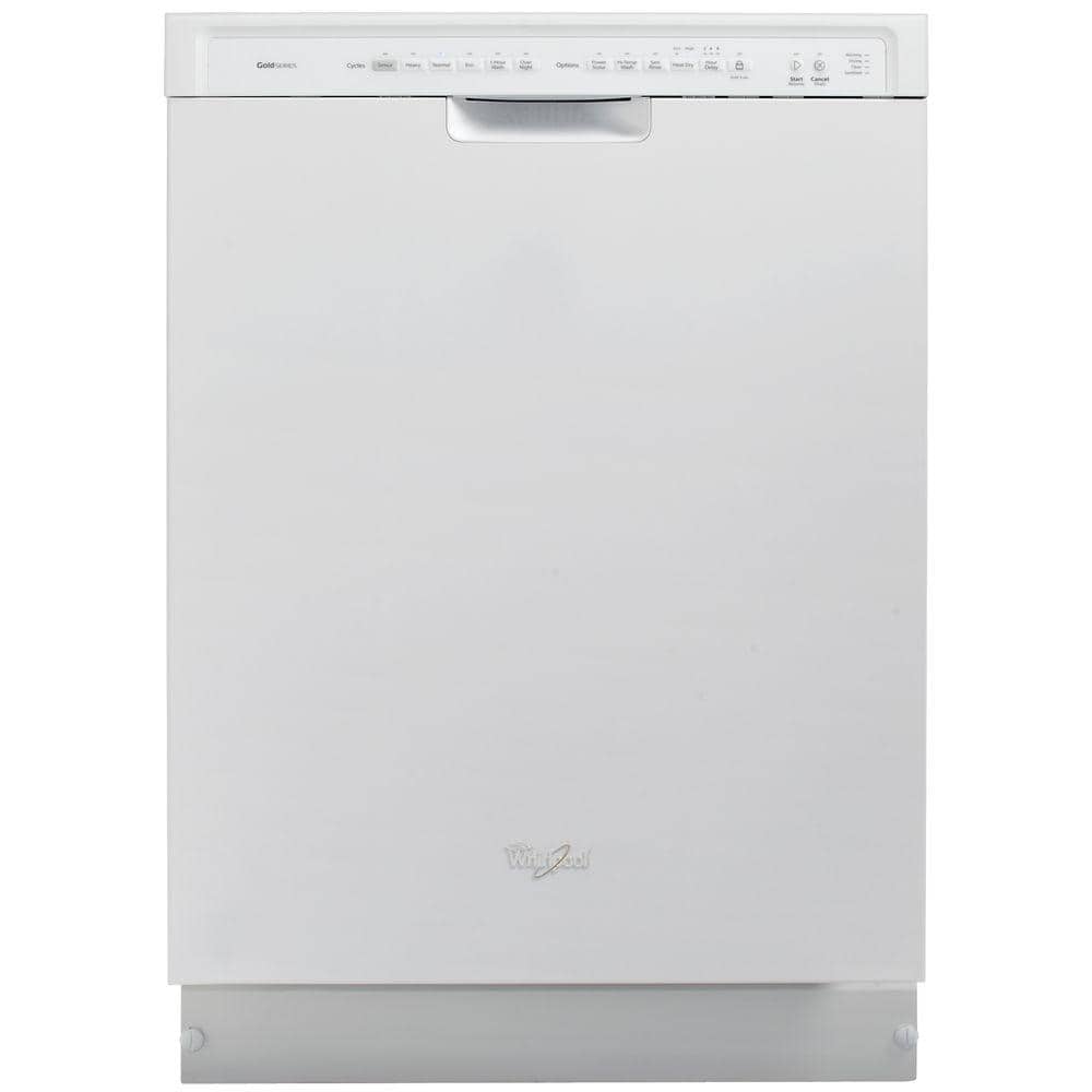 Reviews for Whirlpool Gold Front Control Dishwasher in White with ...