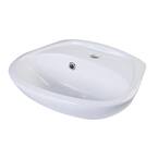 ALFI BRAND 17.38 in. Wall Mount Sink Basin in White ABC121 - The Home Depot
