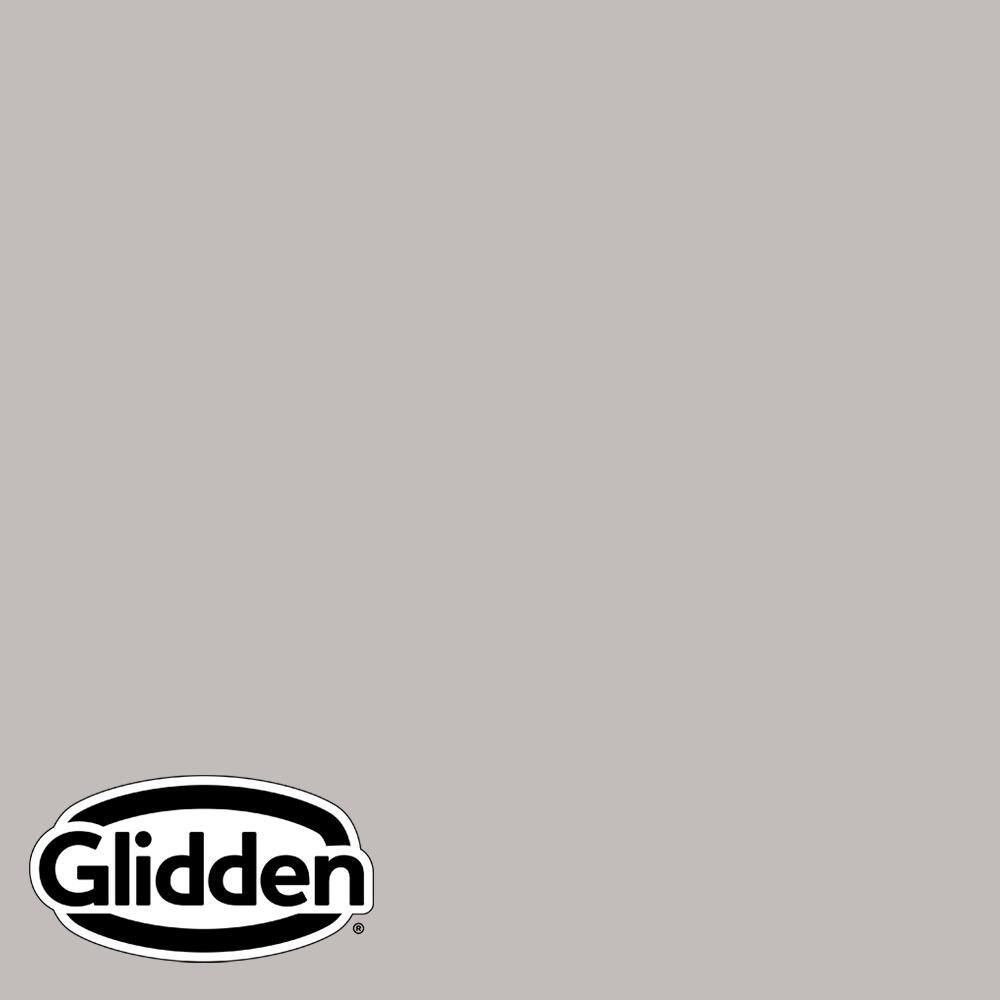 Glidden Premium 1 gal. PPG1005-3 Gray Shadows Satin Interior Latex ...